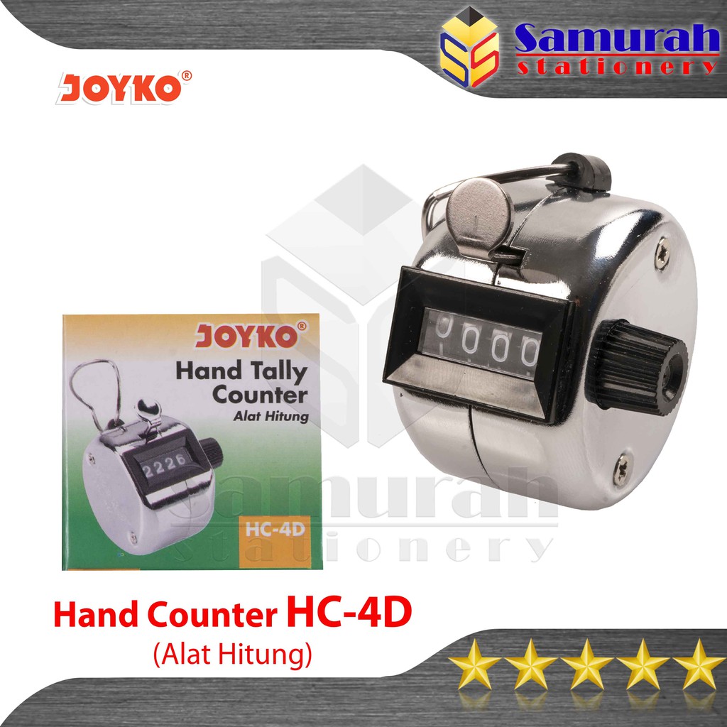 Jual Hand Tally Counter Joyko HC-4D / Alat Hitung Pengukur HC 4D ...