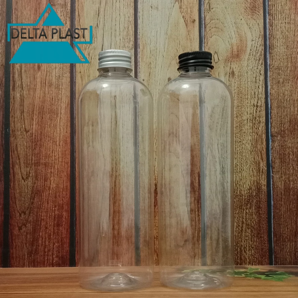 Jual Botol ulir 500ml tinggi natural/botol 500ml panjang/ulir alumunium ...