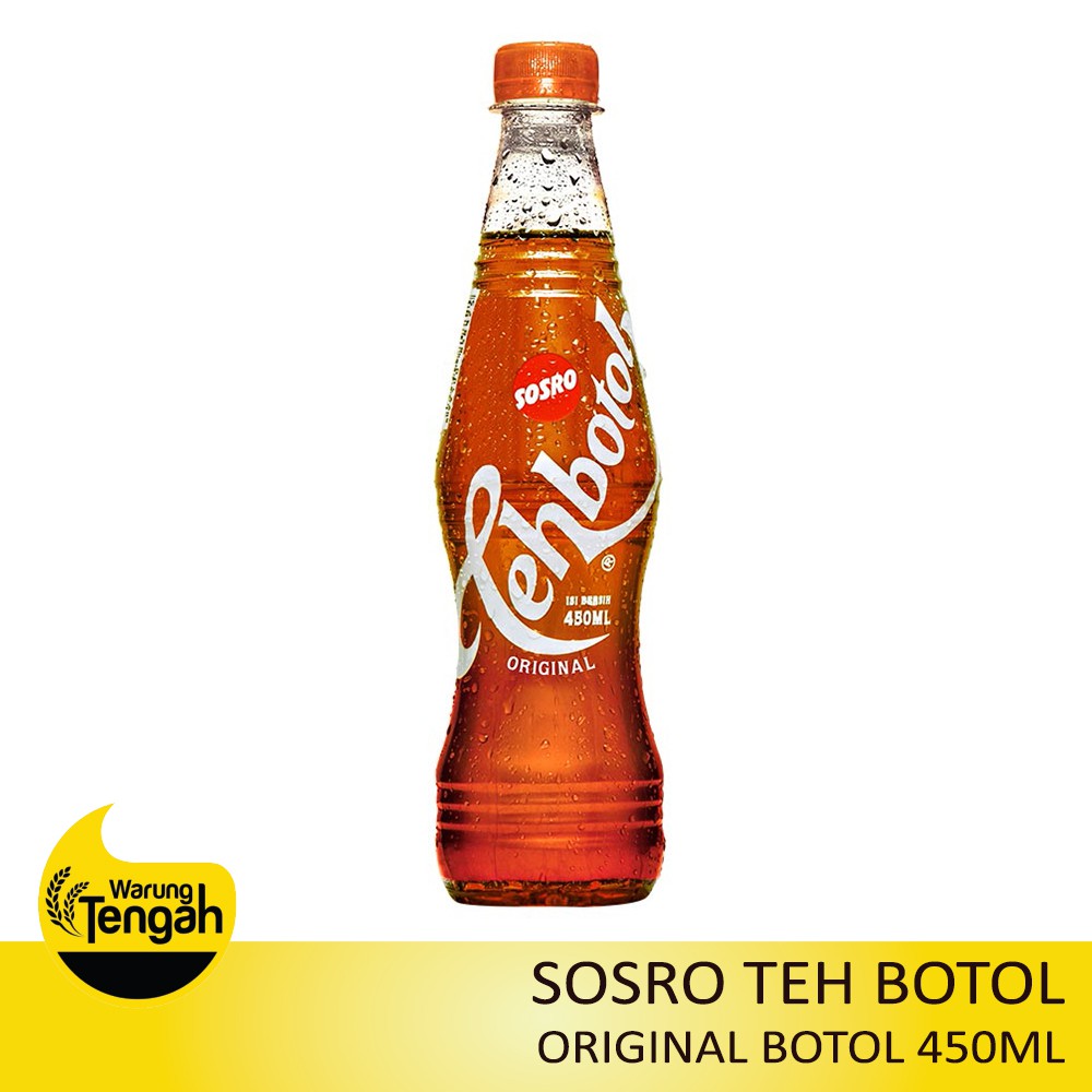 Jual [BTL] Sosro Teh Botol Original Minuman Teh Kemasan Botol 450ml | Shopee Indonesia