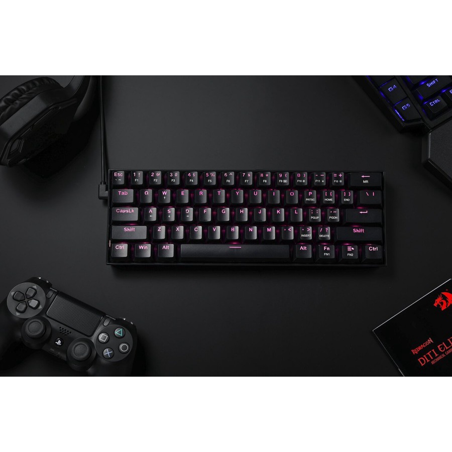 Jual BISA COD GAN Keyboard Gaming Mechanical Redragon DRAGONBORN K630 ...
