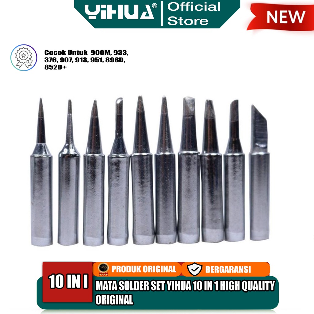 Jual Yihua Mata Solder Station 936A Model 900M 10 IN 1 Set High Quality Original | Shopee Indonesia