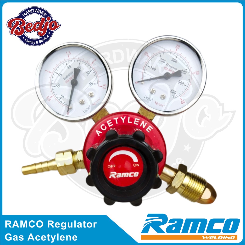 Jual Regulator Acetylene RAMCO - Regulator Las Acetylene - regulator ...