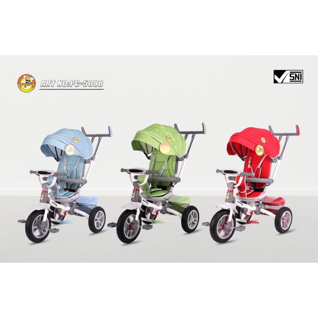 Jual PACIFIC PC 5088 TRICYCLE SEPEDA RODA 3 ANAK | Shopee Indonesia