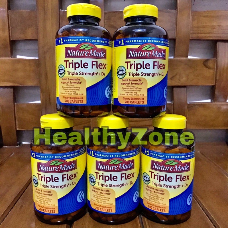 Jual Nature Made Triple Flex (isi 200 tablets) | Shopee Indonesia