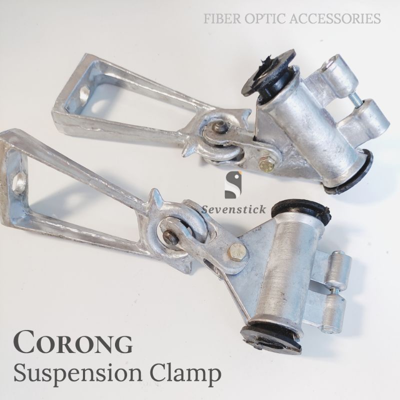 Jual Klem Kabel Gantung Suspension Corong Clamp Fiber Optik Accessories ...