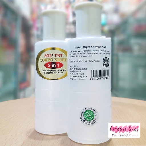 Jual [Wmhouse]Tokyo Night Solvent 2in1 / Pembersih Kutek / Aseton 76 ml | Shopee Indonesia