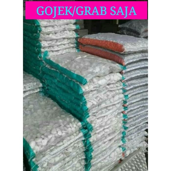 Jual batu coral putih/batu taman/batu hias/batu koral putih 10 Kg (1 ...