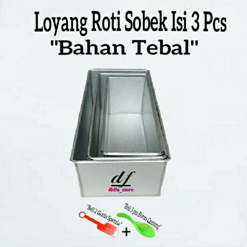 Jual Loyang Roti Sobek 3 Susun/Loyang Roti Sobek/Loyang Roti/Roti Sobek ...