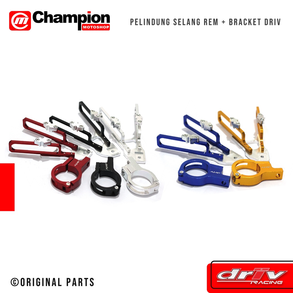 Jual Pelindung Selang Rem Plus Bracket Cnc Universal Driv | Shopee ...