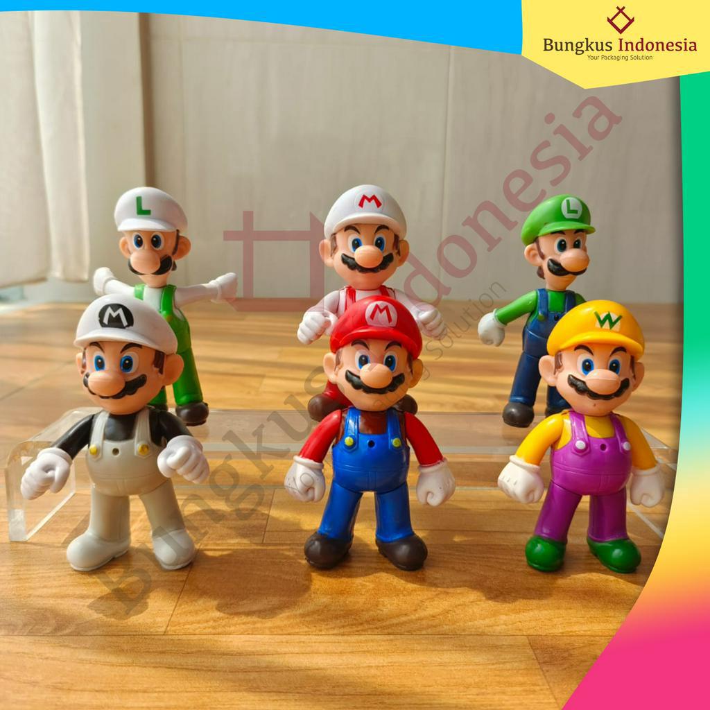 Jual Mainan action figure mario bross / Figur Mario Bros | Shopee Indonesia