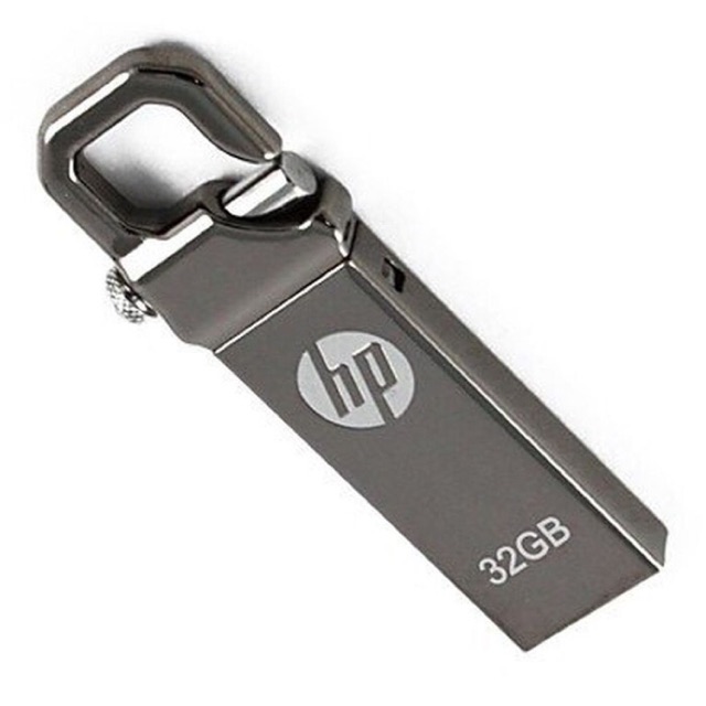 Jual flashdisk hp metal 32gb & usb hp besi 32gb / 2GB / 4GB / 8GB ...