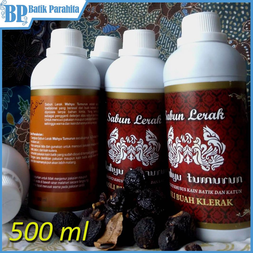 Jual Sabun Cair Lerak Cuci Kain Batik Tulis 500 | Shopee Indonesia