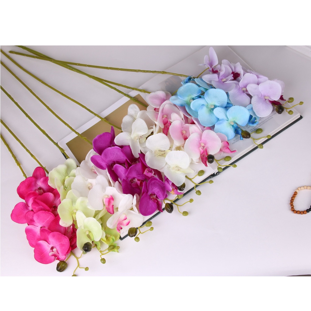 Jual Bunga Hias Anggrek Bulan Hiasan Parcel Hampers Artificial Flower ...