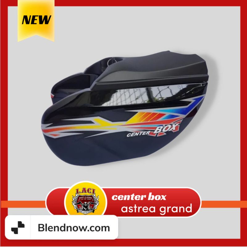 Jual center box bok bagasi tengah Supra x 100 fit lama astrea grand ...