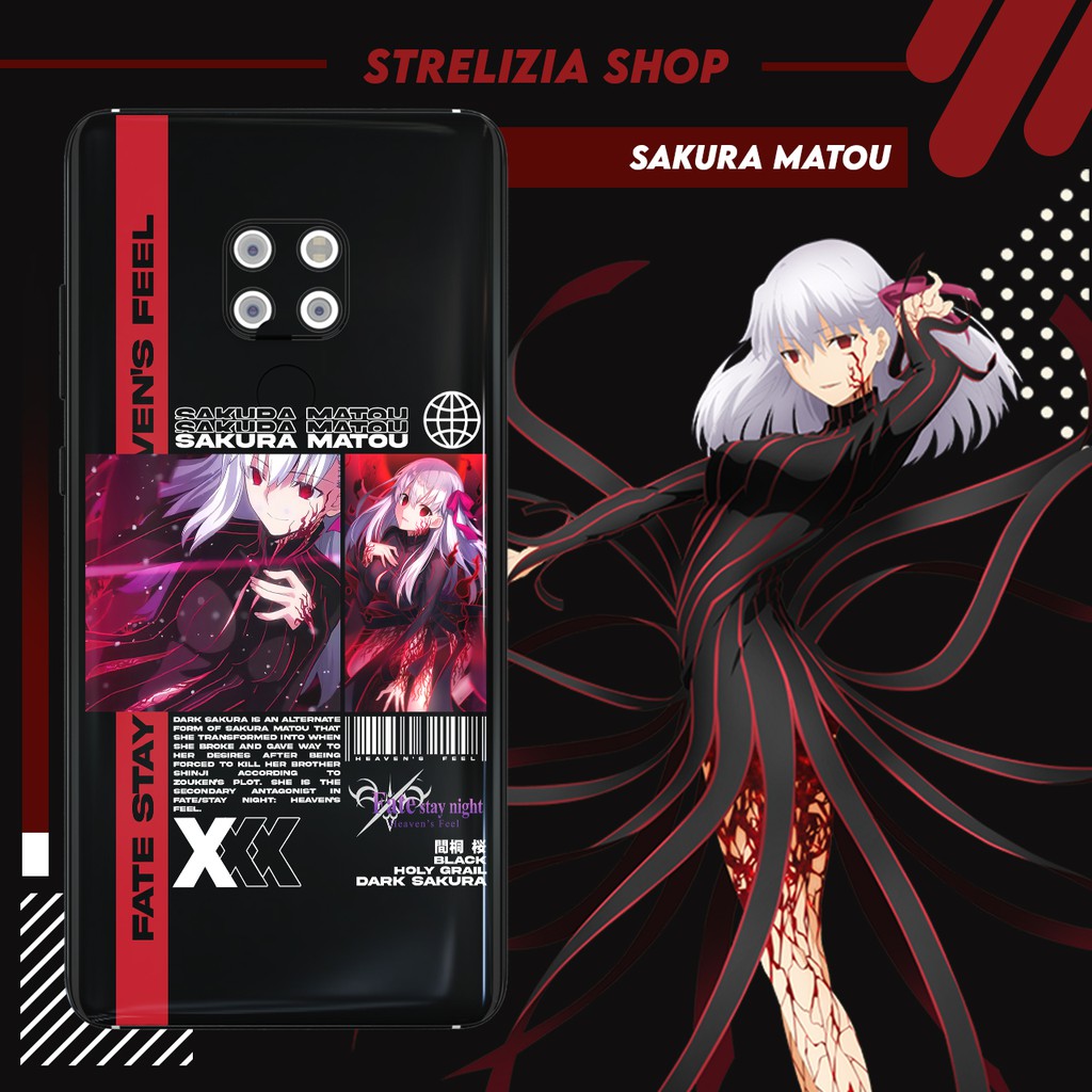 Jual Phone Case Sakura Matou Alter Fate Stay Night | Shopee Indonesia
