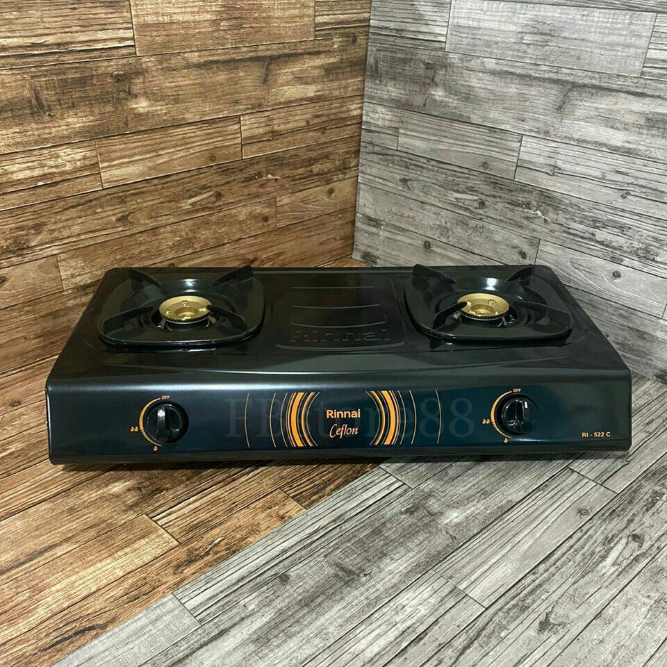 Jual Kompor Gas 2 Tungku Rinnai RI - 522C | Shopee Indonesia