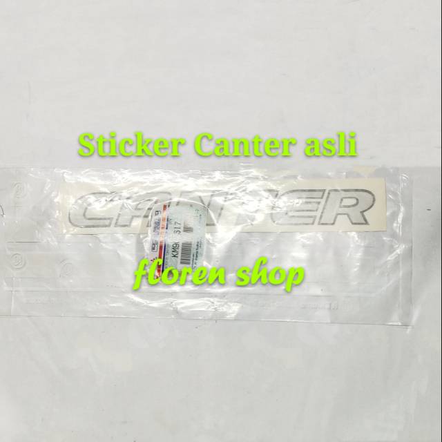Jual Sticker canter asli | Shopee Indonesia