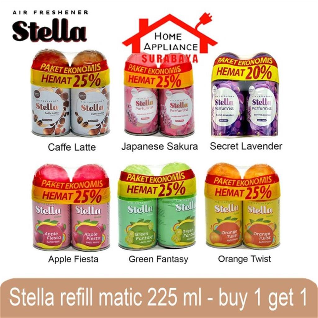 Jual Stella Refill Matic Paket Ekonomis Buy 1 Get 1 - Beli 1 Gratis 1 ...