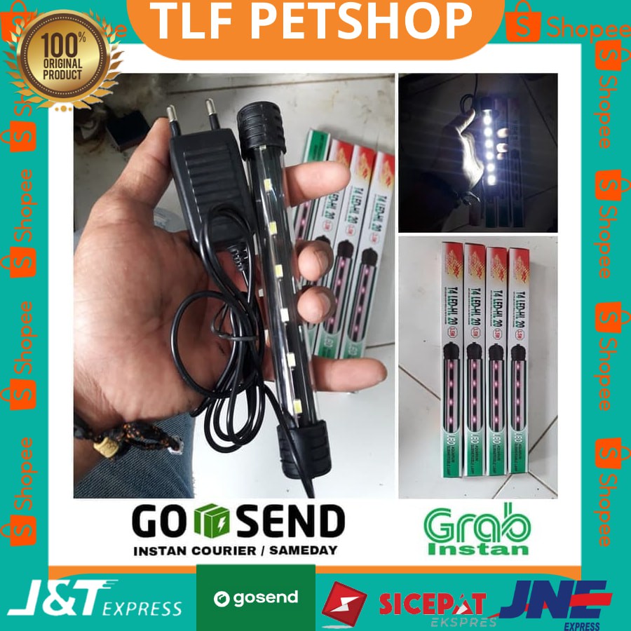 Jual Lampu Led Celup Aquarium 20Cm Putih - RGB ORIGINAL (REKOMENDASI ...