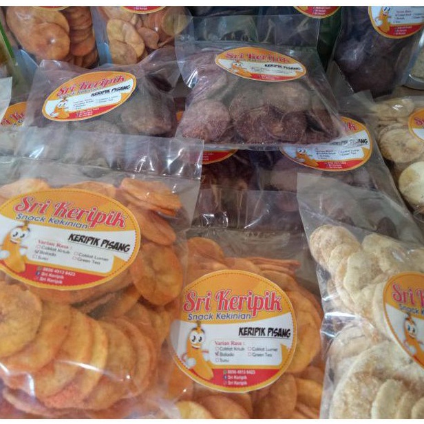 Jual KERIPIK PISANG KHAS TULUNGAGUNG VARIAN RASA (COKLAT KRIUK, SUSU ...