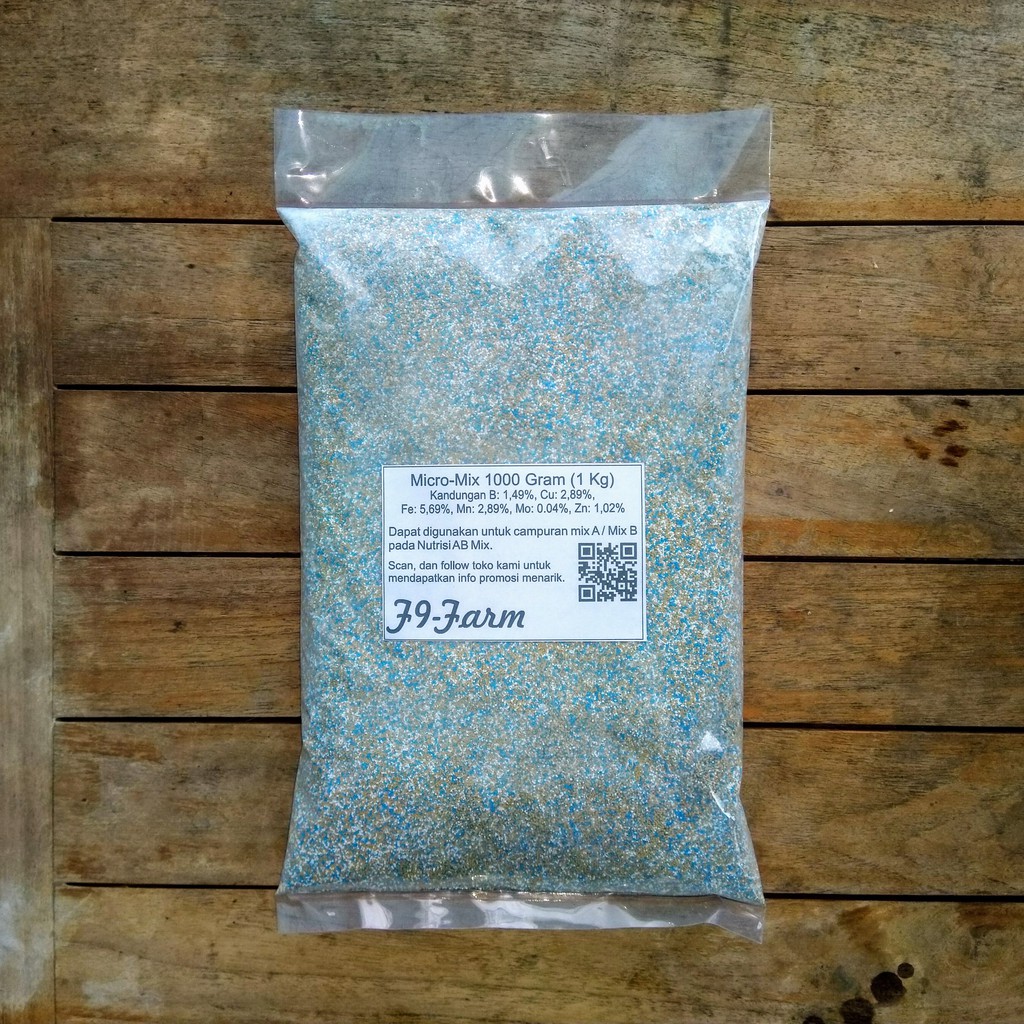 Jual Pupuk Mikro Majemuk Micromix 1000 gram 1 Kg Hidroponik Grade ...