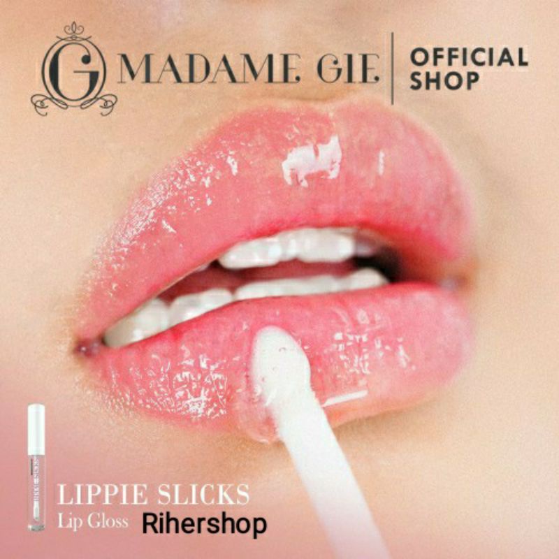 Jual Madame Gie Lippie Slick / Madam Lip gloss Bening | Shopee Indonesia