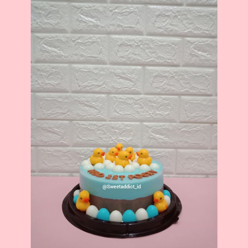 Jual pudding cake custom kue ulang tahun custom birthday cake custom ...