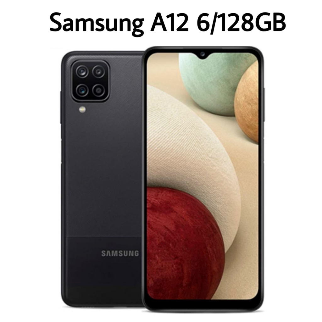 Jual SAMSUNG GALAXY A12 RAM 6/128GB GARANSI RESMI SEIN | Shopee Indonesia