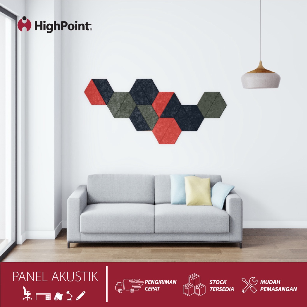 Jual HighPoint DIY Acoustic Tile VTILES Sound Absorber | Shopee Indonesia