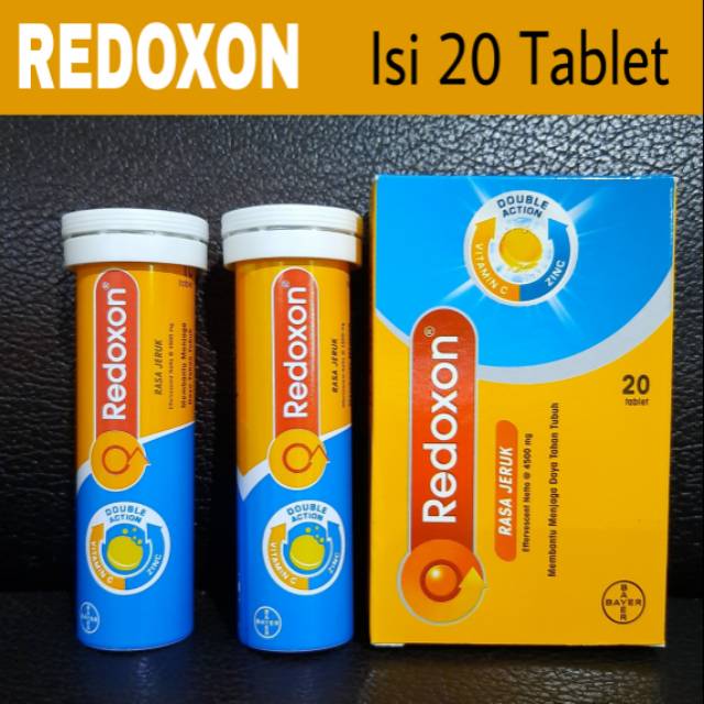 Jual VITAMIN REDOXON 1 BOX ISI 20 TABLET | Shopee Indonesia