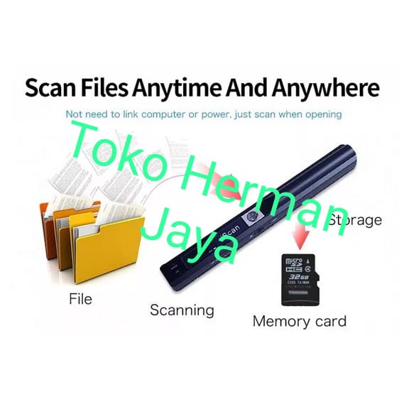 Jual Scanner Portable Support ZSoft ZCluster dan ZBuilding untuk Scan KTP - Tanpa Memory ...
