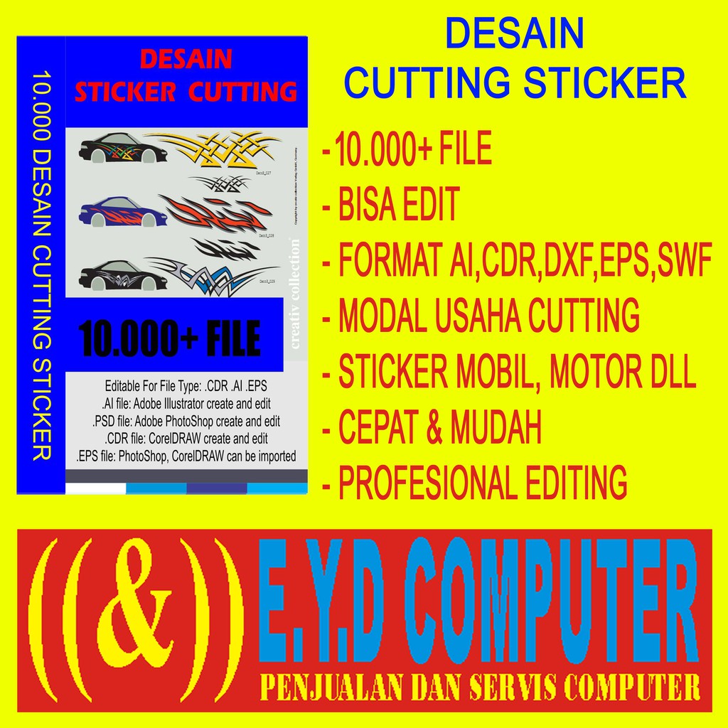 Jual DESAIN CUTTING STICKER KOLEKSI TEMPLATE DESIGN CUTING STIKER ...