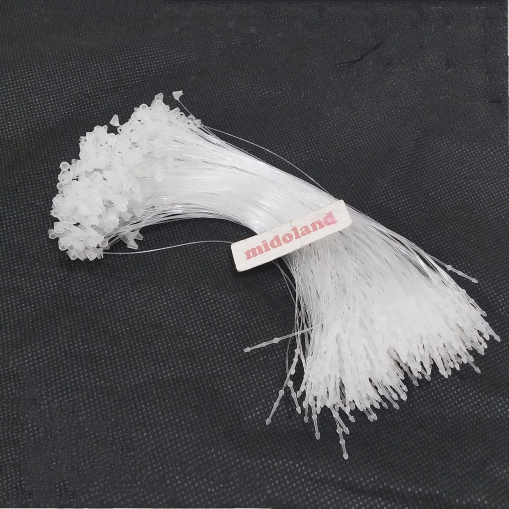 Jual loop pin lock pins tali plastik hang tag merk label baju panjang ...