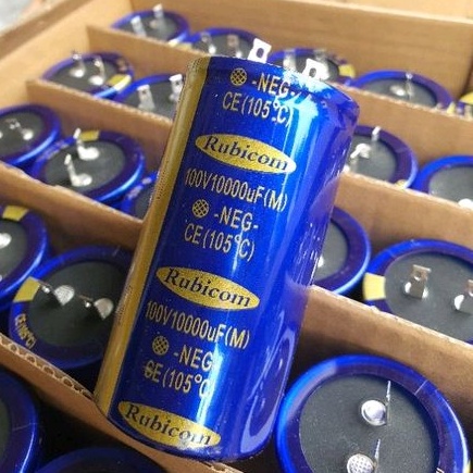 Jual CAPASITOR ELKO ELCO 10000UF100V RUBYCOM | Shopee Indonesia