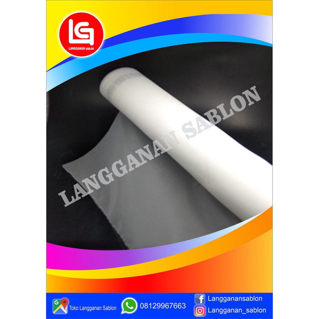 Jual KAIN SCREEN SABLON T 61 (1meter) | Shopee Indonesia