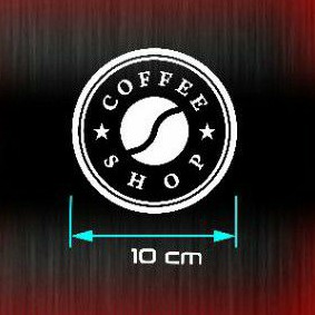 Jual sticker logo custom stiker - logo brand - logo perusahaan - 10 cm ...