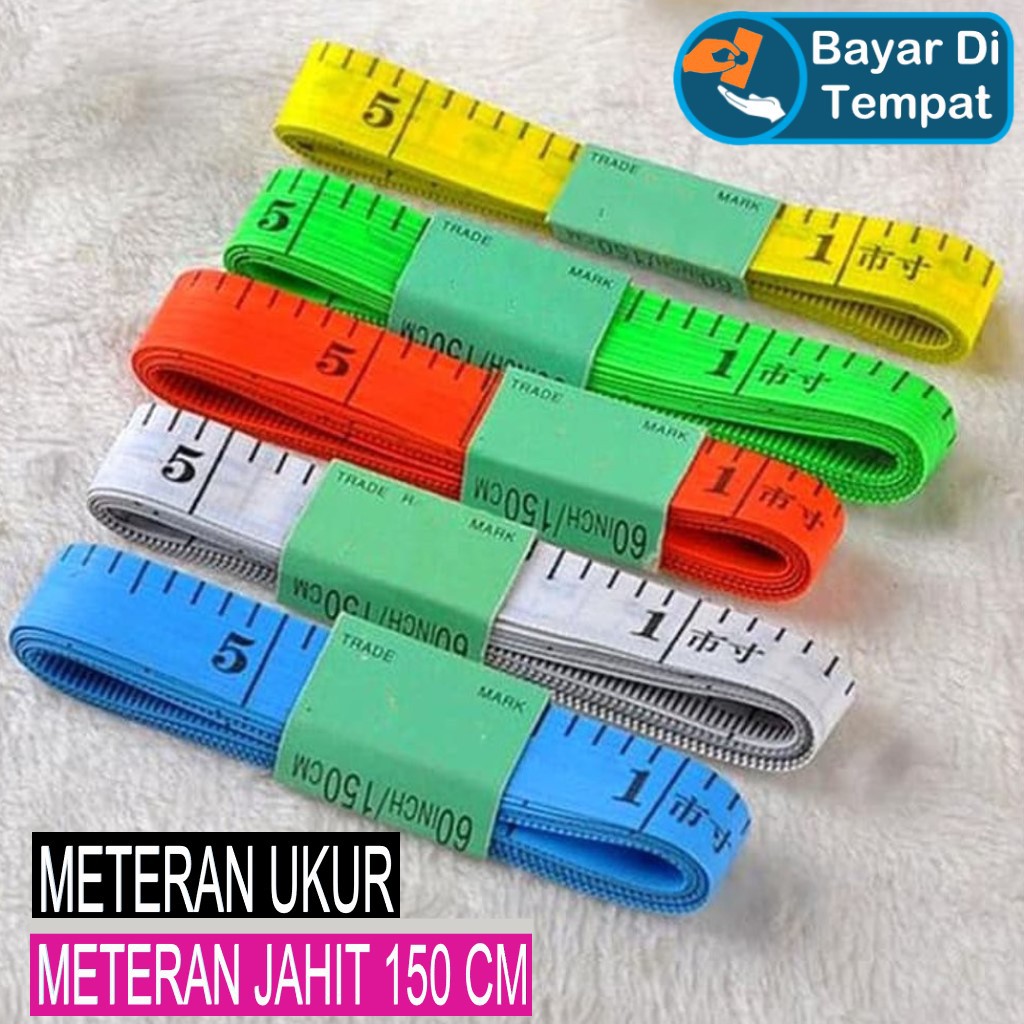 Jual Meteran Butterfly / Meteran Ukur / Meteran Jahit / Bahan Kuat ...
