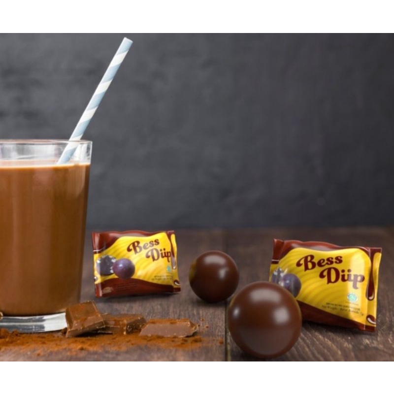 Jual Bess Diip Cokelat Crispy Ball isi 40 pcs Chocolate Ball Bola ...