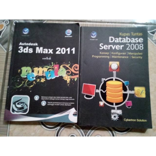 Jual buku autodesk 3ds max 2011 dan database server 2008 harga per 1 buku | Shopee Indonesia