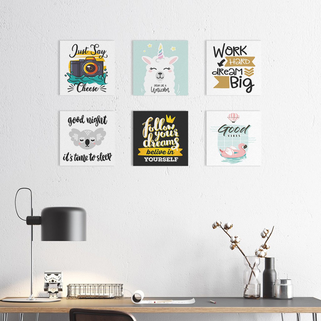 Jual Wall Decor Poster Dinding Hiasan Dinding Kamar Rumah Motivasi ...