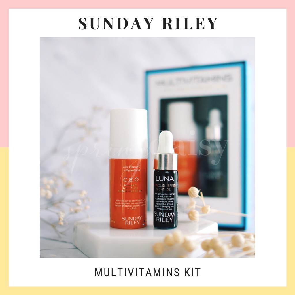 Jual Sunday Riley Multivitamins Kit | Shopee Indonesia