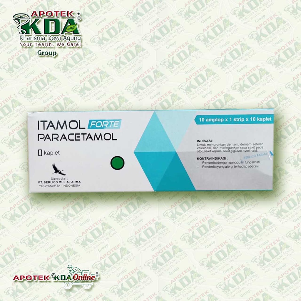 Jual ITAMOL FORTE 10 KAPLET | OBAT DEMAM | Shopee Indonesia