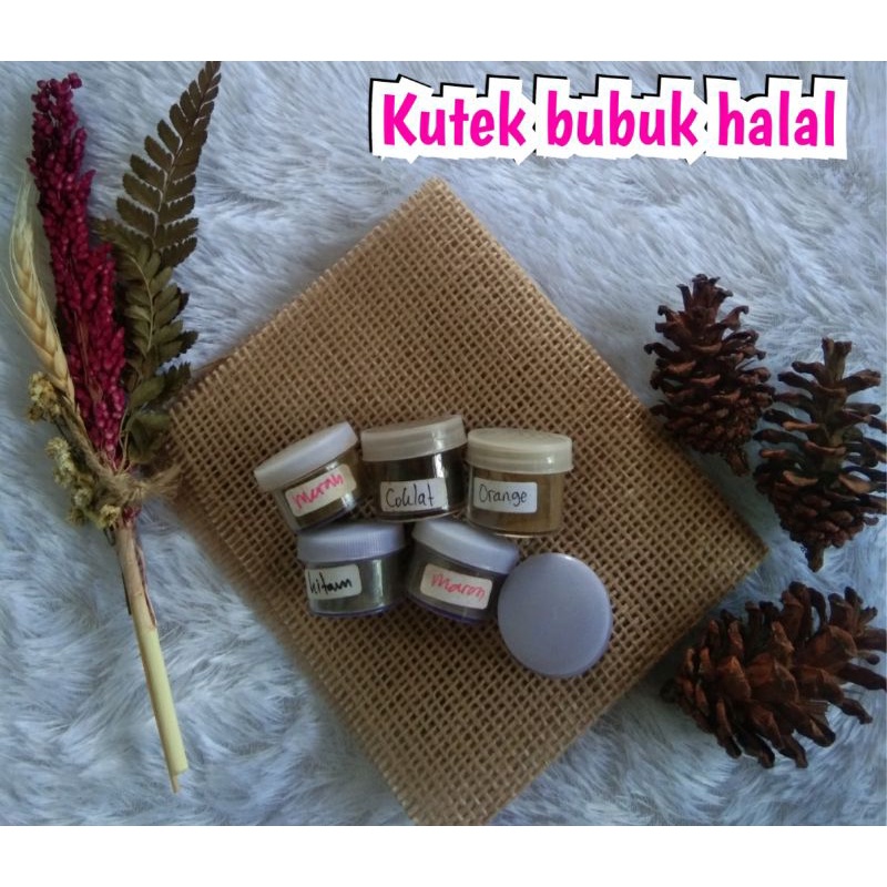 Jual Kutek bubuk halal/kutek halal/kutek muslim/pacar muslim | Shopee ...