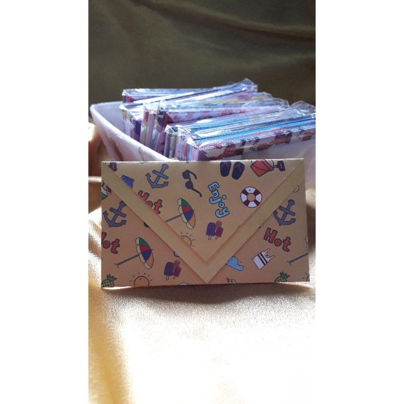 Jual Amplop Motif Pantai / Angpau / Amplop Lebaran origami | Shopee ...