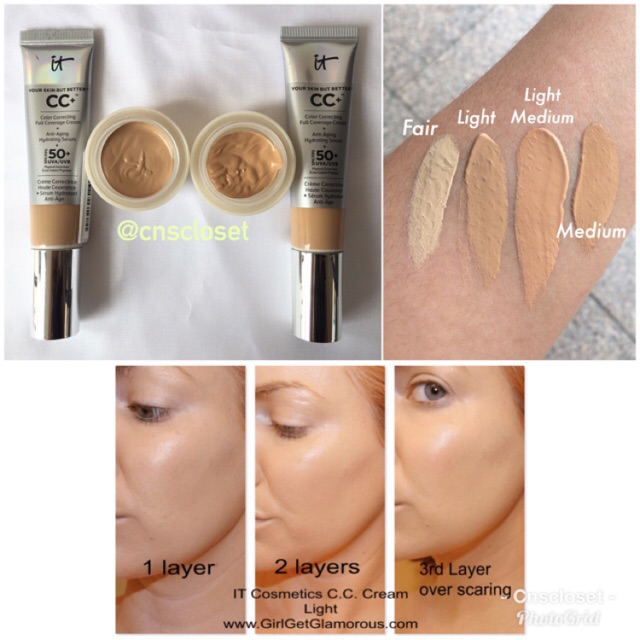 Jual 1T Csmetics cc cream share in jar 4ml | Shopee Indonesia