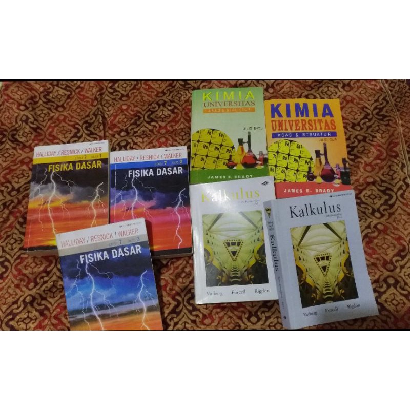 Jual Buku Kuliah Matematika Fisika Kimia : TPB ITB preloved murah ...