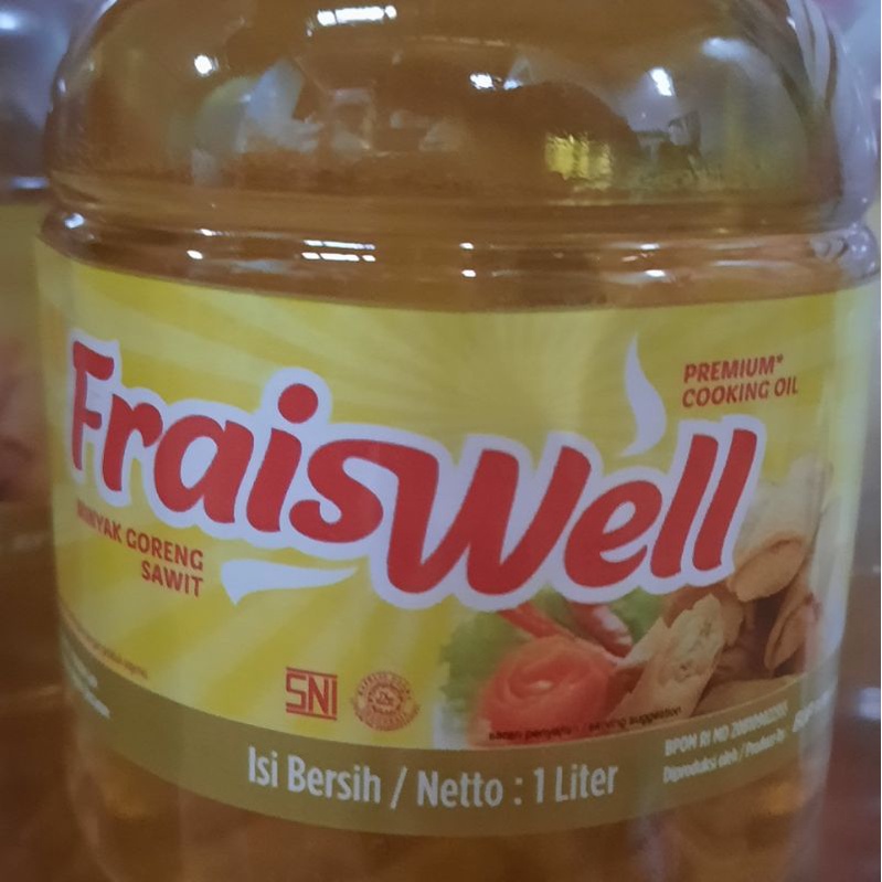 Jual FRAISWELL Minyak Goreng 1L / 1000 mL | Shopee Indonesia