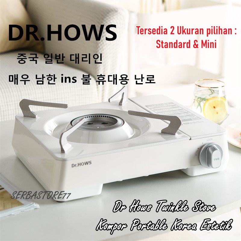 Jual Kompor Gas Portable Dr. Hows / Twinkle Portable Stove Dr. Hows / Kompor Ala Korea | Shopee ...