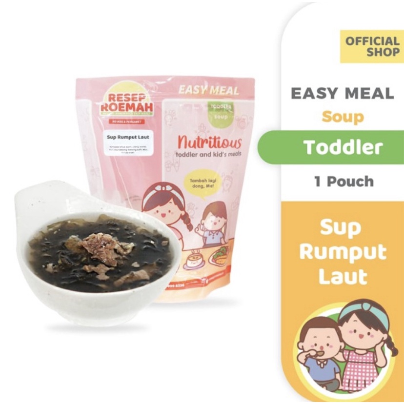 Jual Resep Roemah Sup Rumput Laut / Karubi Slice Beef & Seaweed Soup / Kids Frozen Food Homemade ...