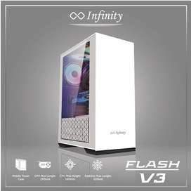 Jual Casing PC INFINITY FLASH V3- Include 1 Pc Fan Slim Ring AUTO RGB ...
